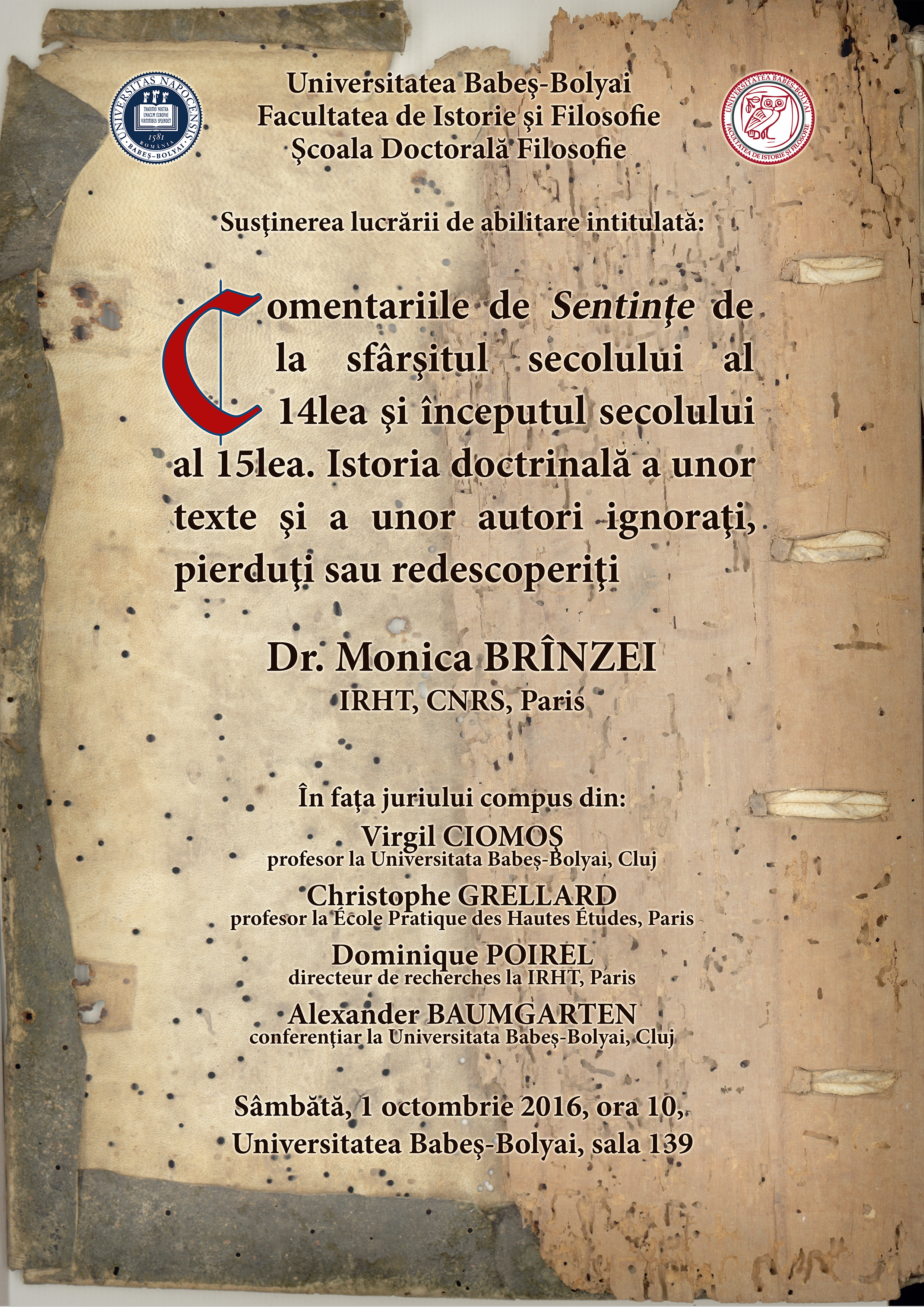 Events - ERC-THESIS Project